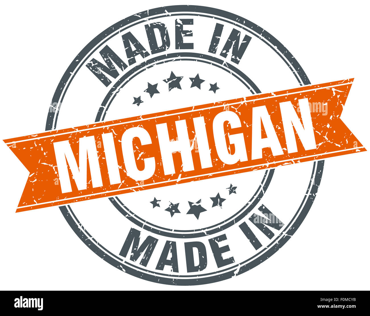 Made in michigan stamp hi-res stock photography and images - Alamy