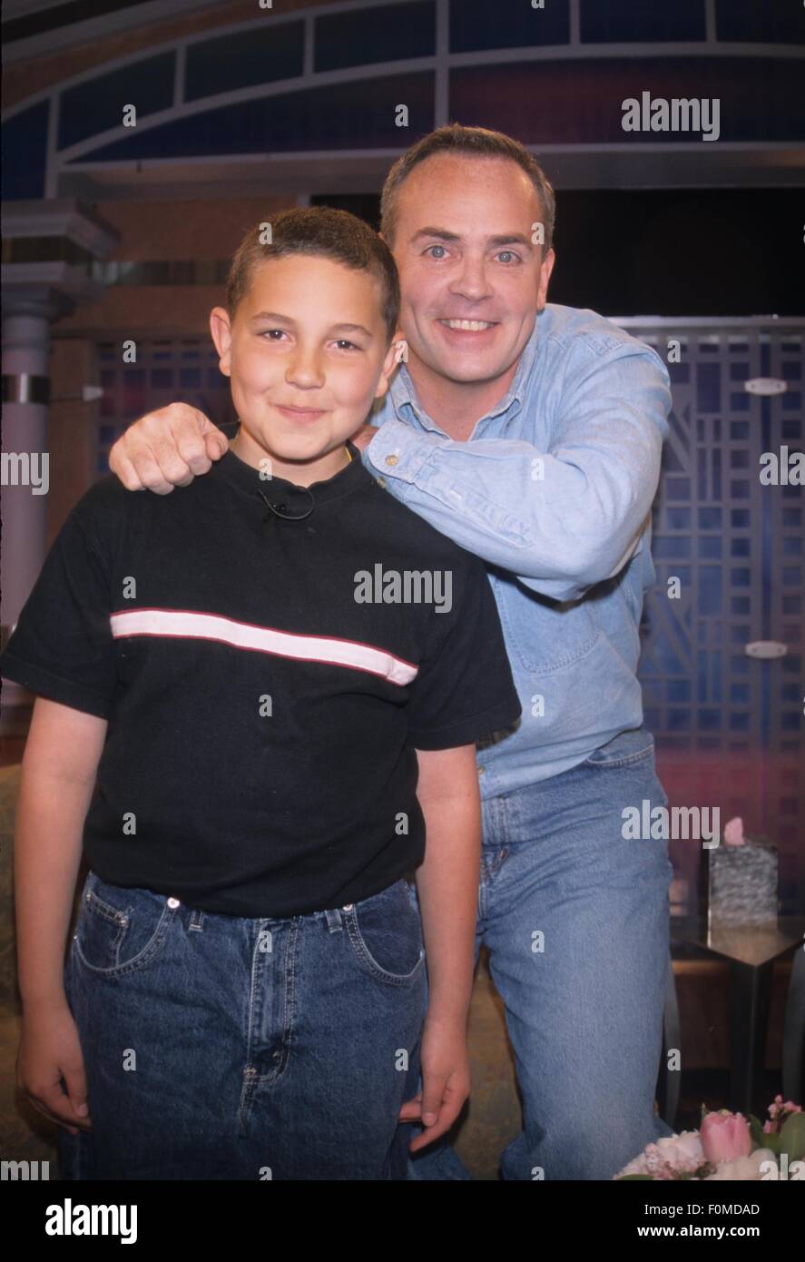 New York, New York, USA. 3rd Aug, 2015. RICHARD HATCH with son ...