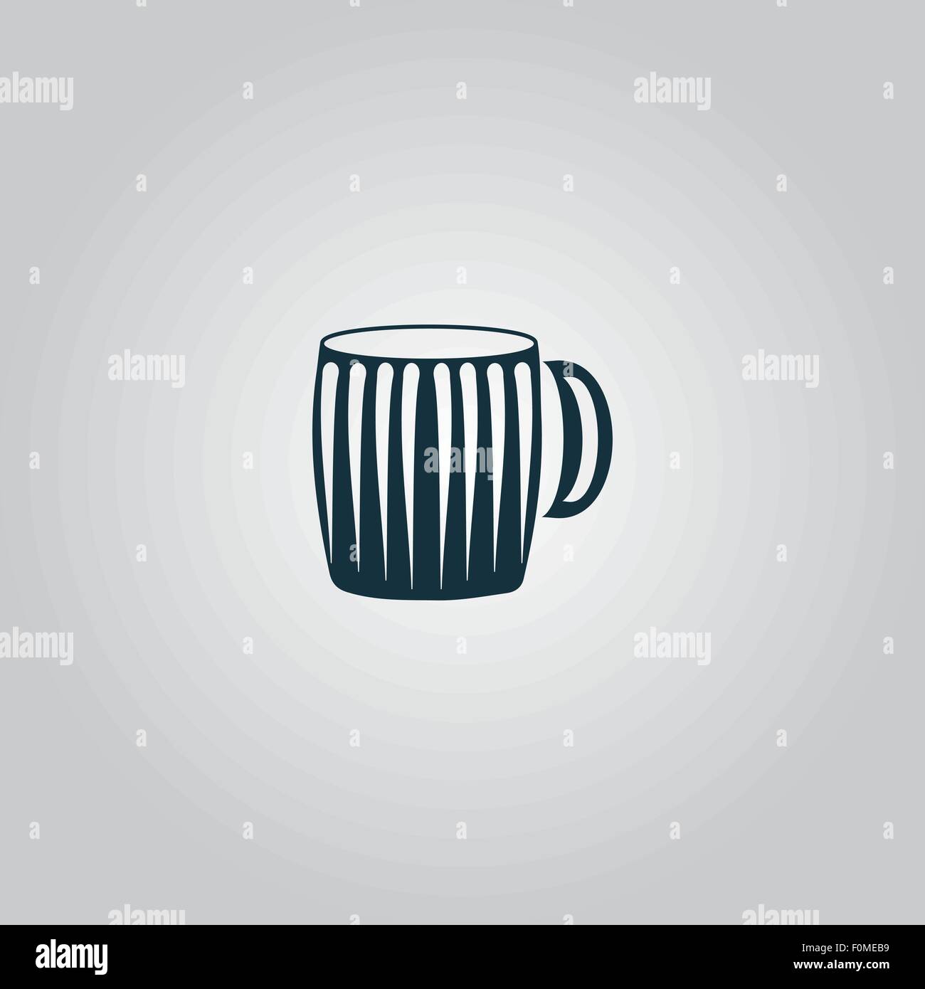 Vector illustration of empty beer mug Stock Vector Image & Art - Alamy