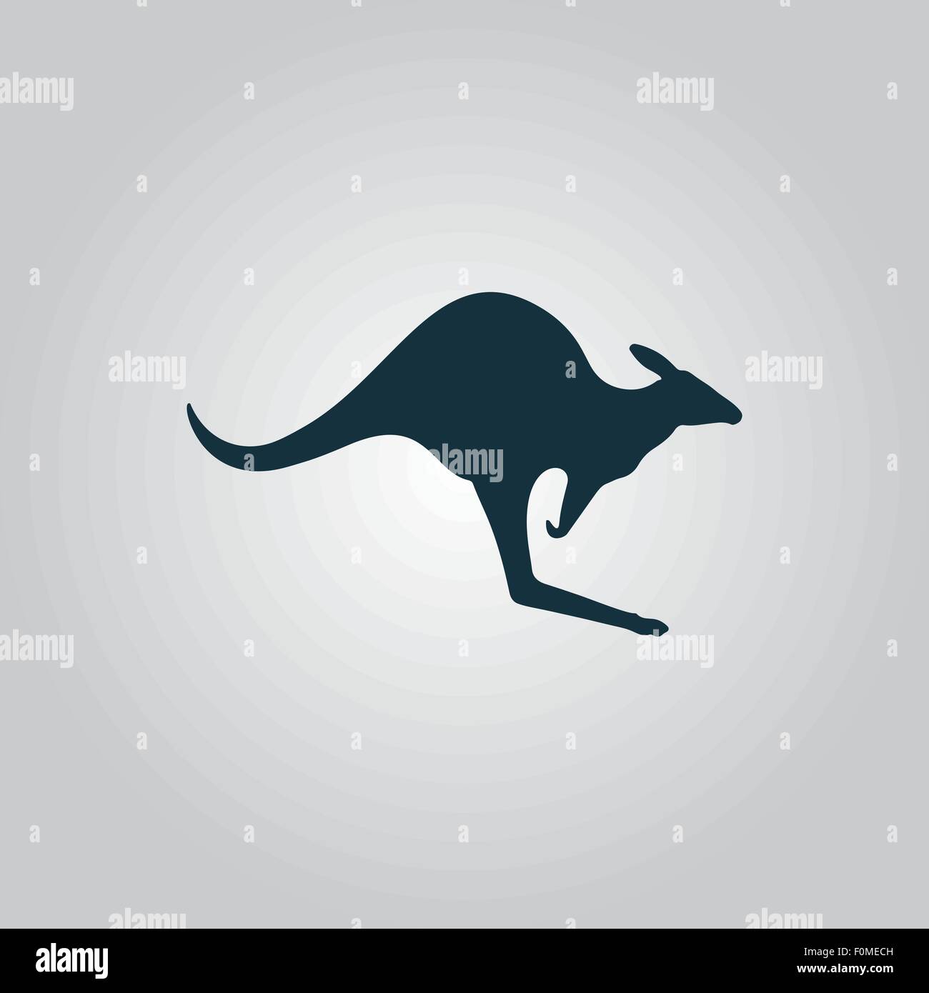 Kangaroo icon vector Stock Vector Image & Art - Alamy
