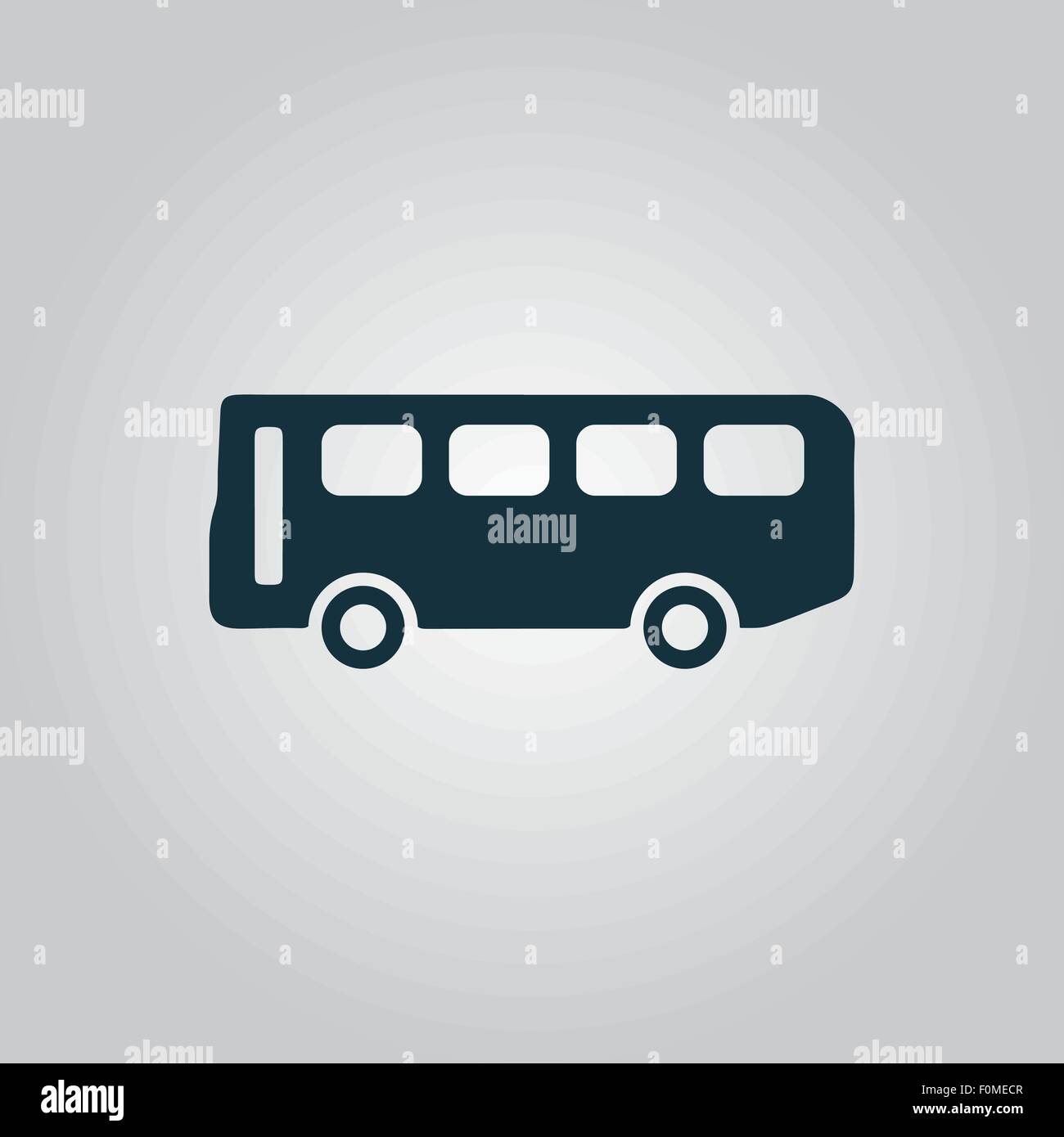 Bus vector icon Stock Vector Image & Art - Alamy