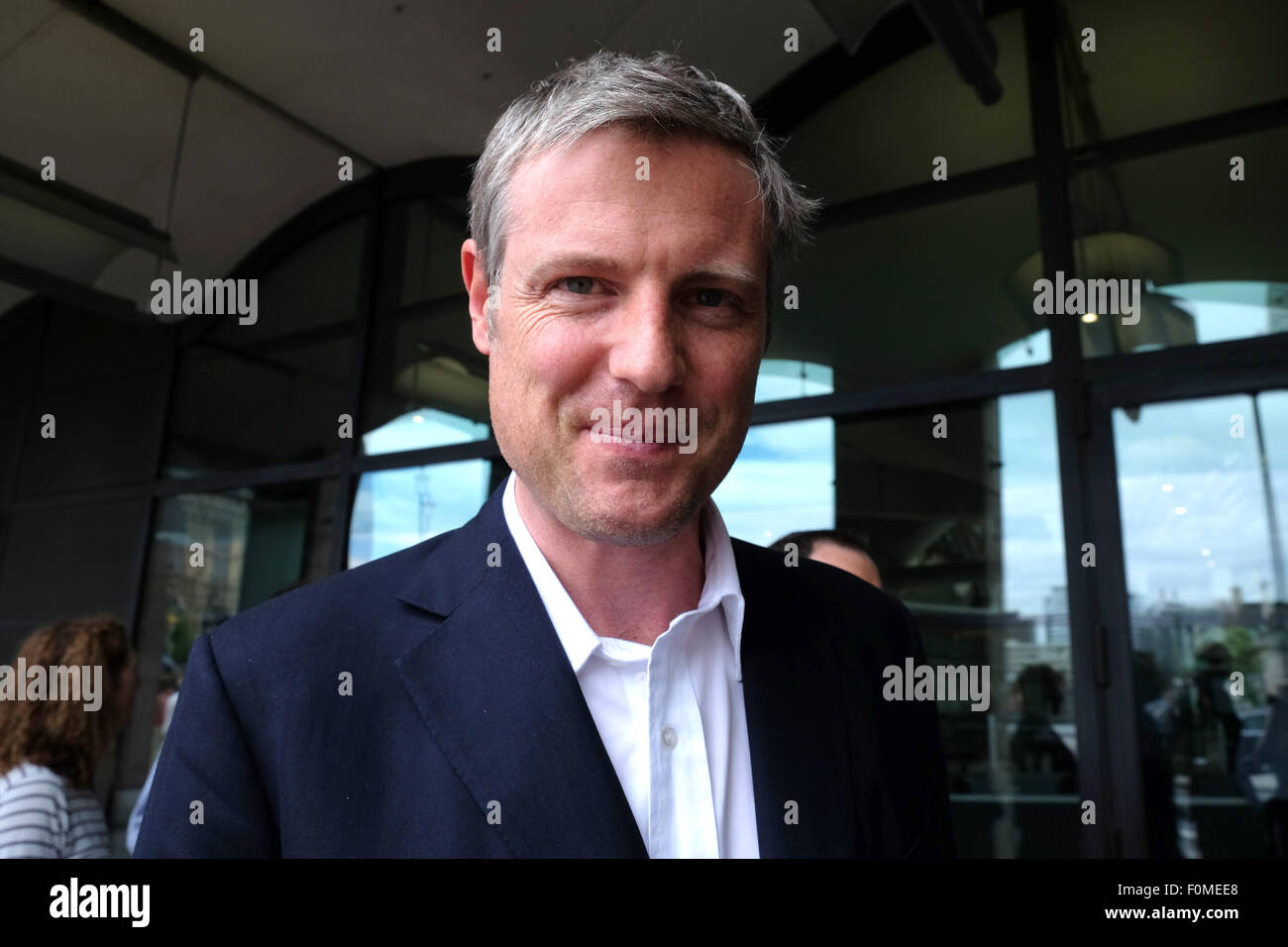 Zac Goldsmith outside Portcullis House Westminster Featuring: Zac ...