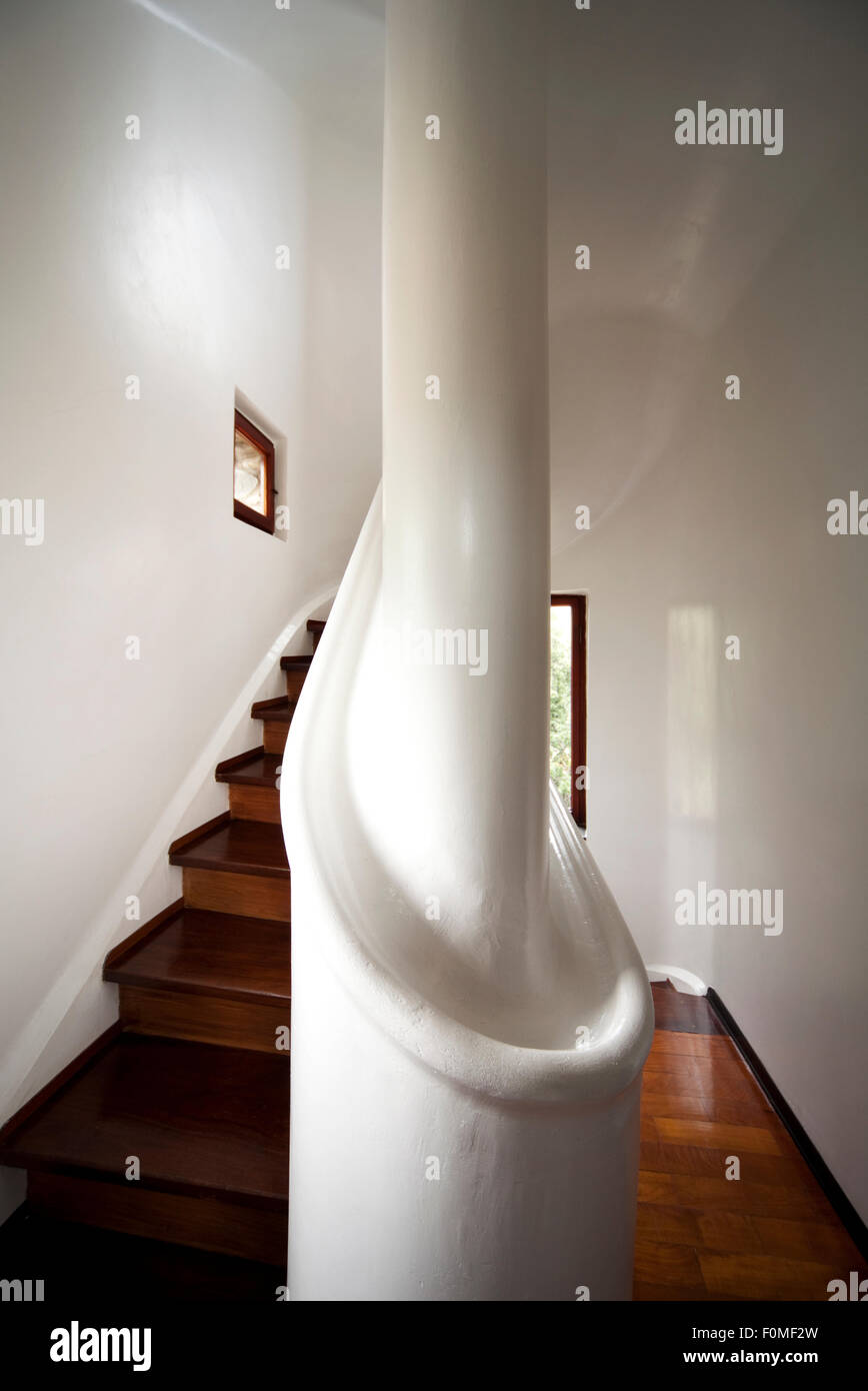 indoor wooden floor passage Stock Photo - Alamy