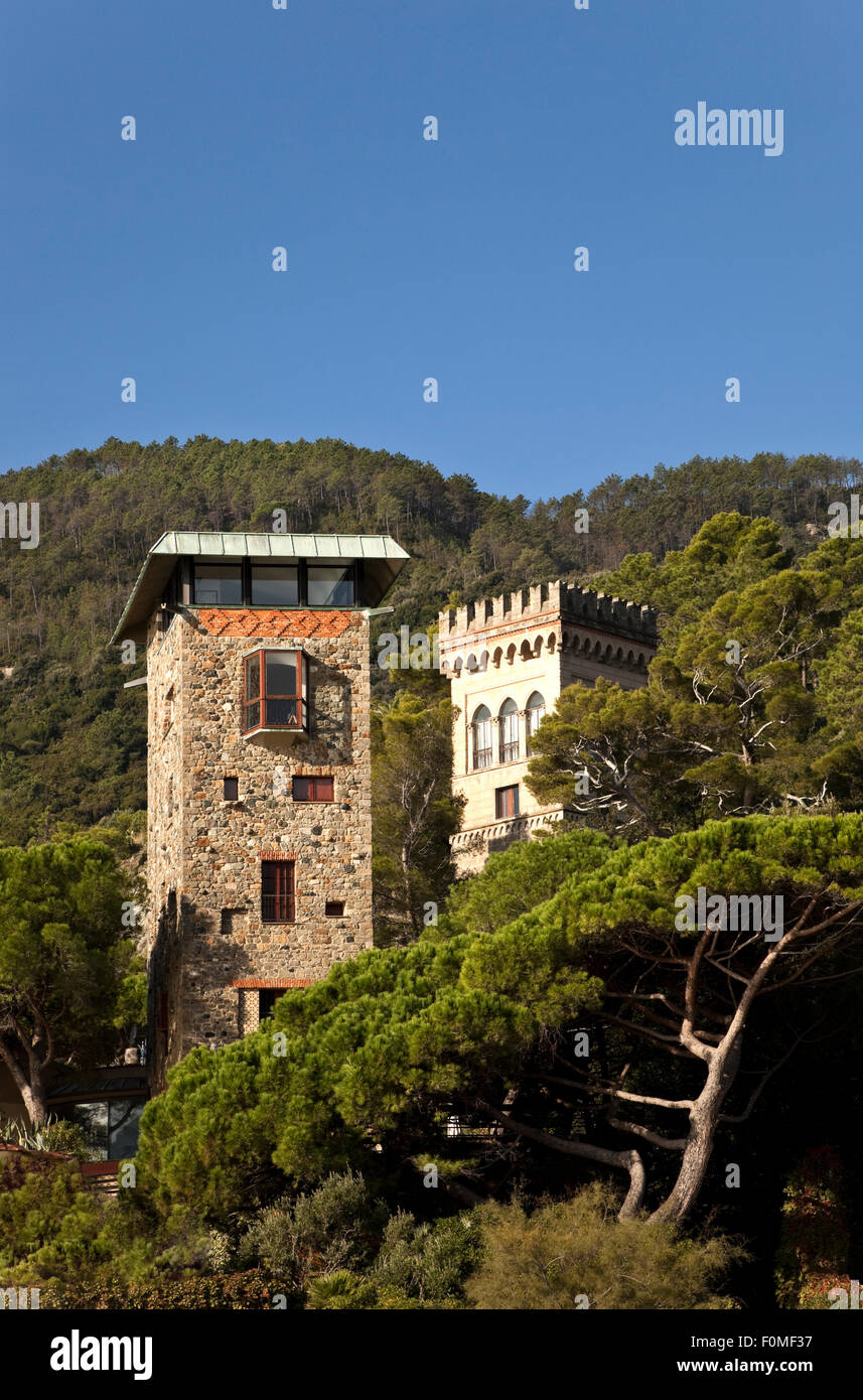 Outside exterior tower hi-res stock photography and images - Alamy