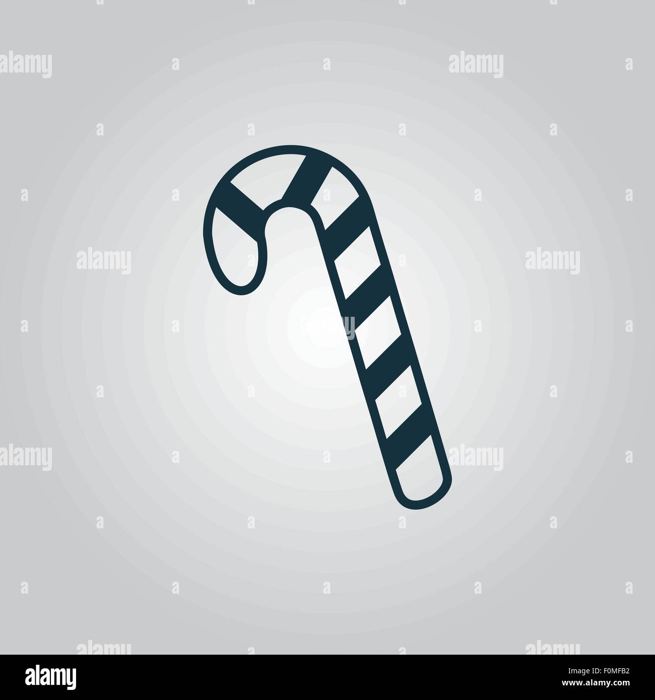 Traditional candy cane on Stock Vector Images - Alamy
