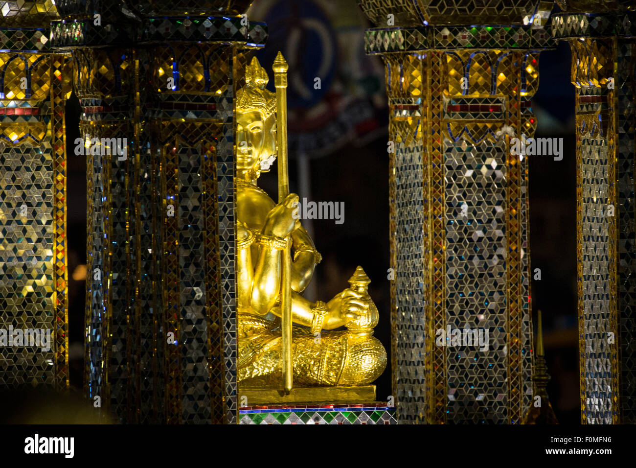 Bangkok, Bangkok, Thailand. 18th Aug, 2015. A view of the Erawan statue ...