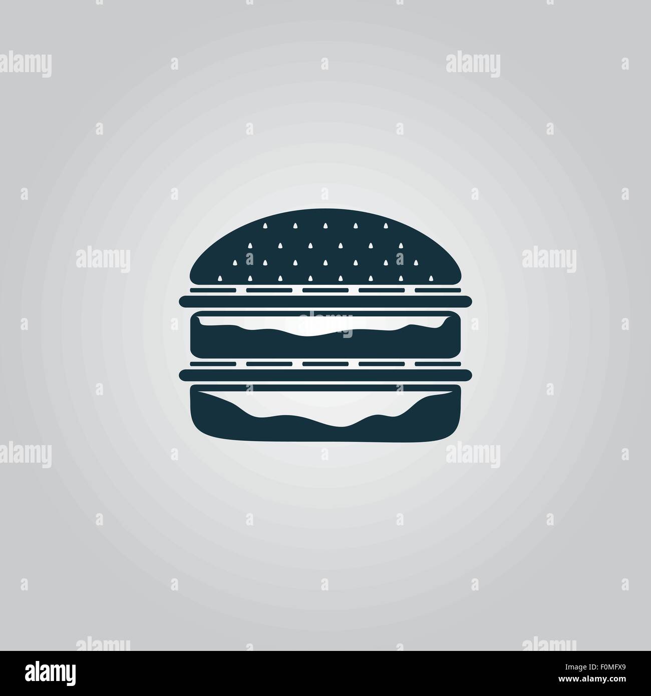 Hamburger web icon Stock Vector Image & Art - Alamy