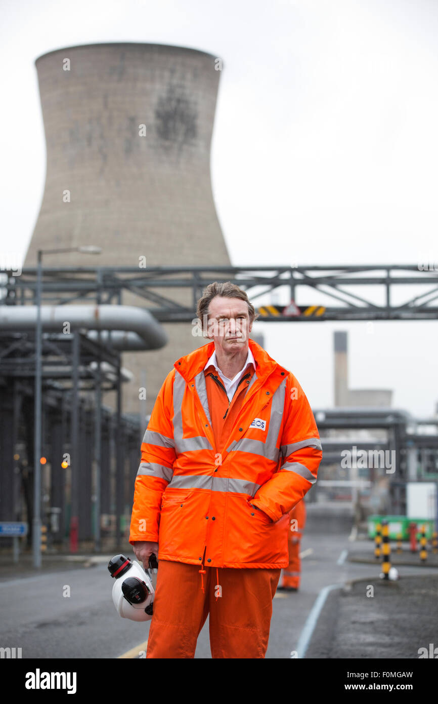 Jim Ratcliffe founder, chairman and CEO of chemical company INEOS ...