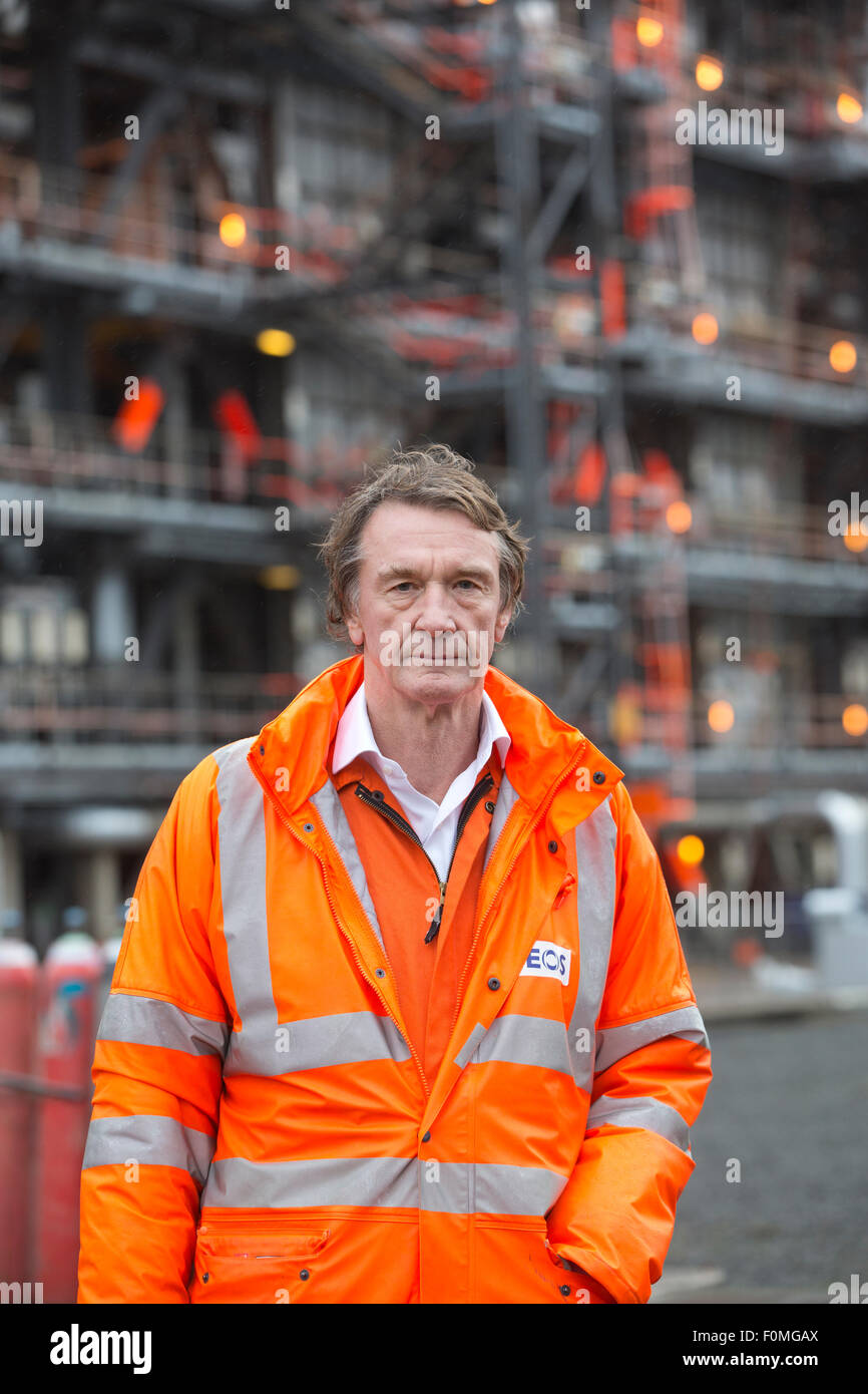 Jim Ratcliffe founder, chairman and CEO of chemical company INEOS ...