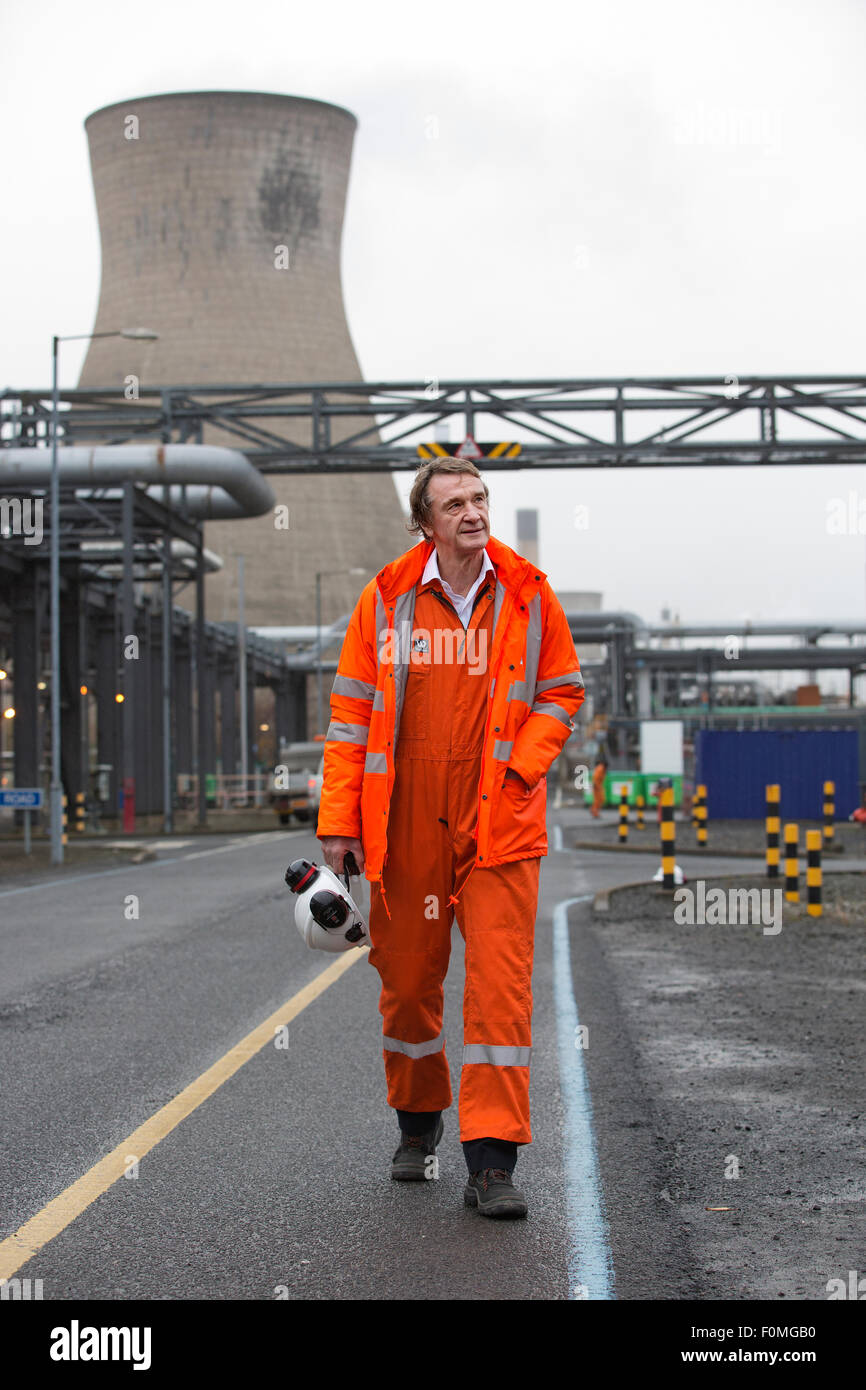 Jim Ratcliffe founder, chairman and CEO of chemical company INEOS ...
