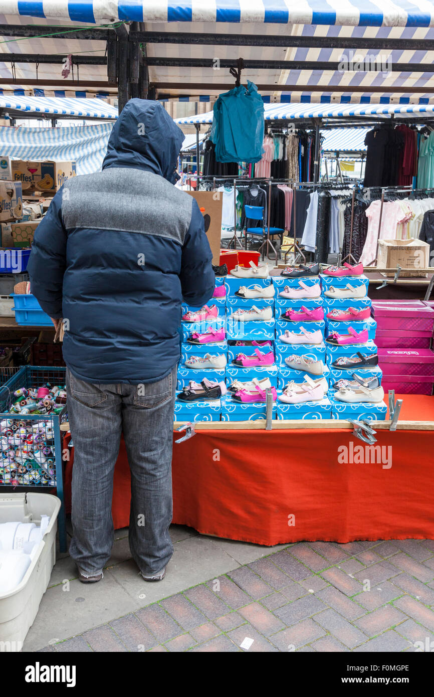 Market stall, Walsall, West Midlands, England, UK Stock Photo - Alamy