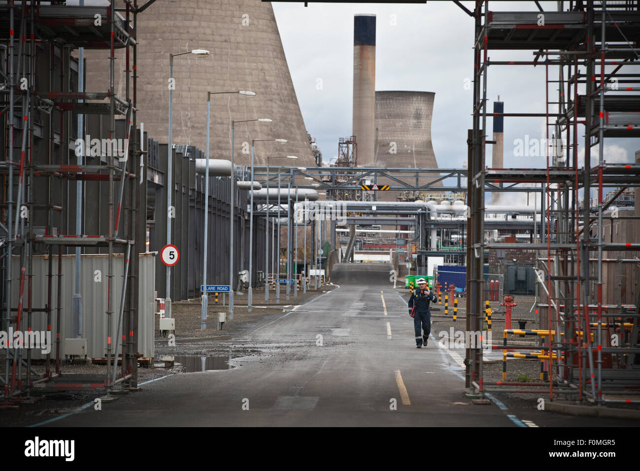 INEOS, Grangemouth petrochemical plant, Falkirk, Scotland, UK Stock ...