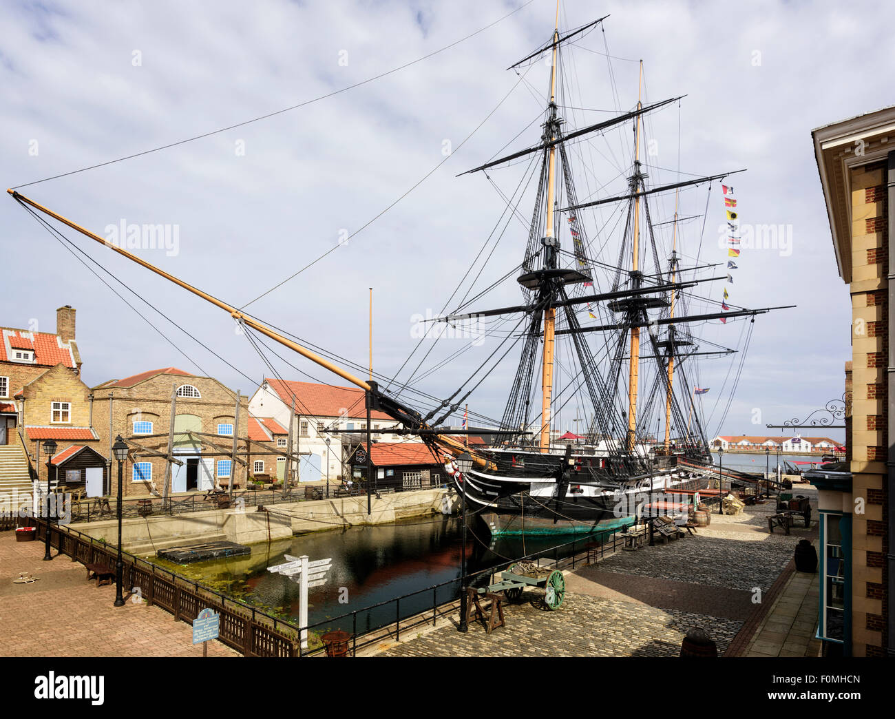 Hartlepool historic quay hi-res stock photography and images - Alamy