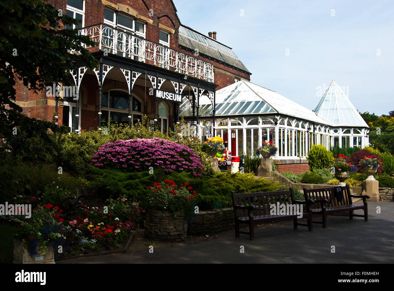 Botanic Gardens Museum and Cafe, Southport Stock Photo - Alamy
