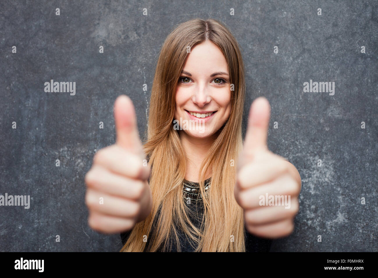 Hand gesture thumbs up hi-res stock photography and images - Alamy