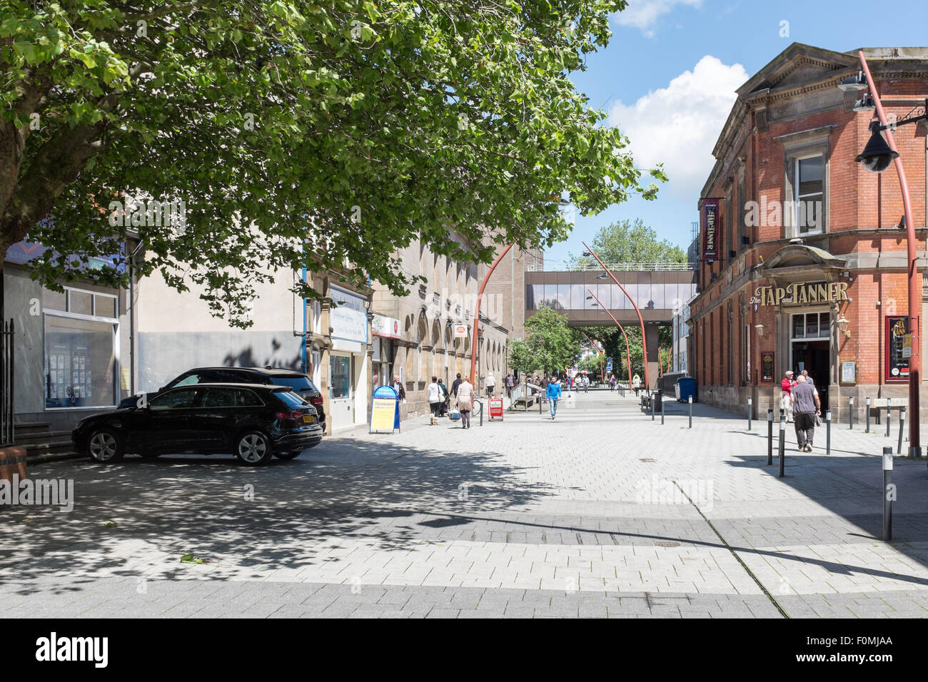 Darwall Street in Walsall Civic Quarter Stock Photo - Alamy