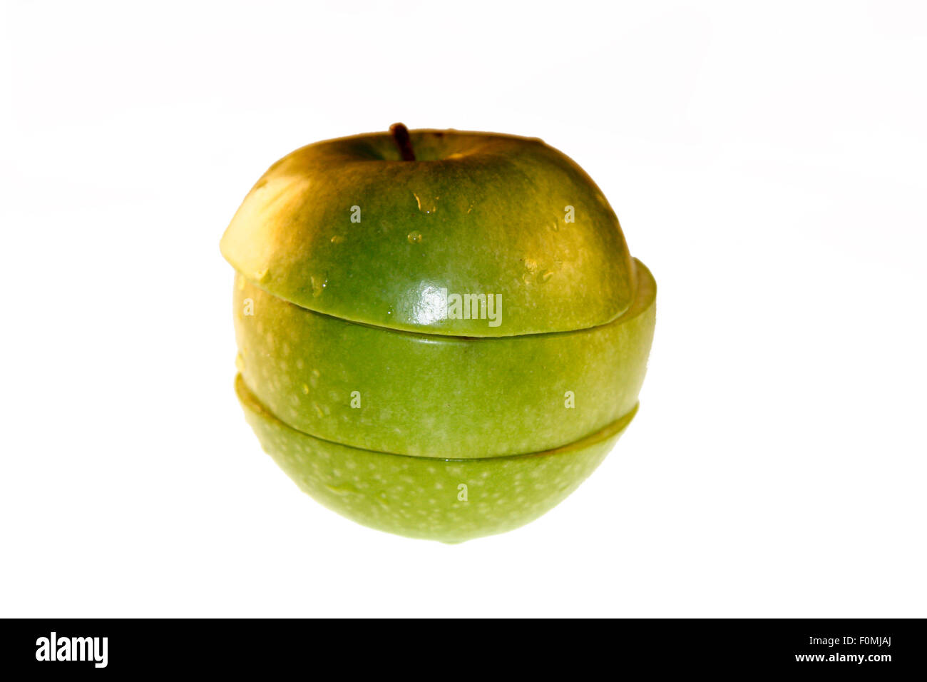 geschnittener Apfel/ sliced apple - Symbolbild Nahrungsmittel Stock ...