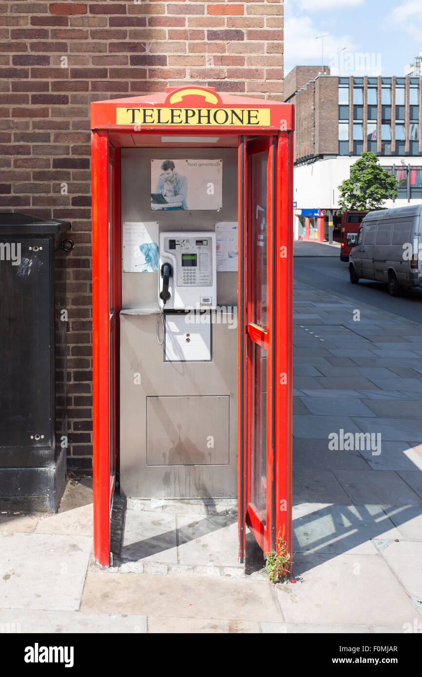 Modern phone kiosk hi-res stock photography and images - Alamy