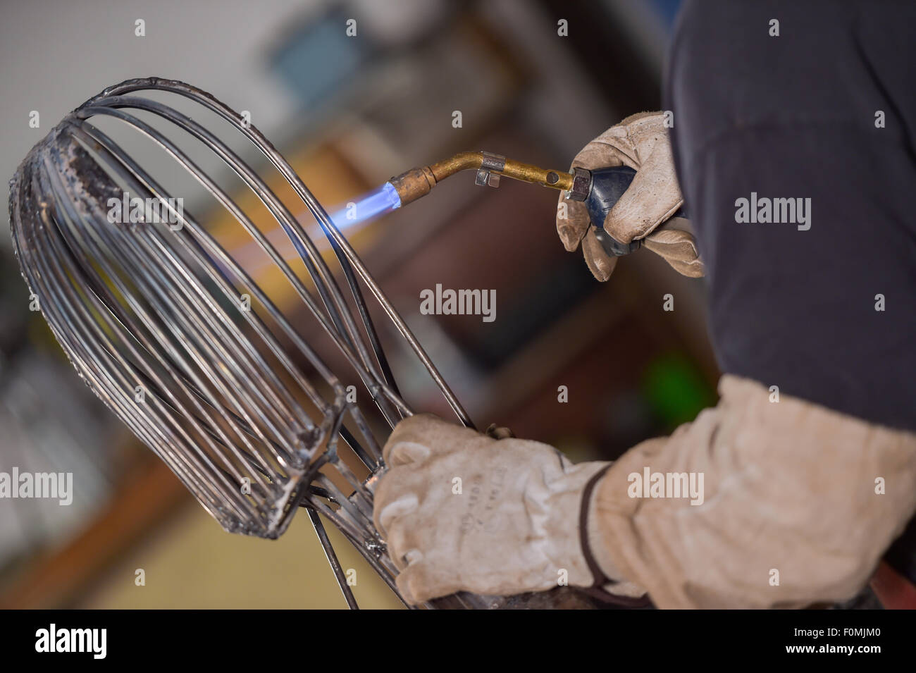 Portrait blowtorch hi-res stock photography and images - Alamy