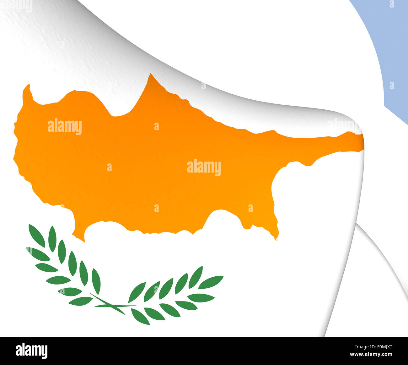 Cyprus republic cypriot island flag hi-res stock photography and images ...