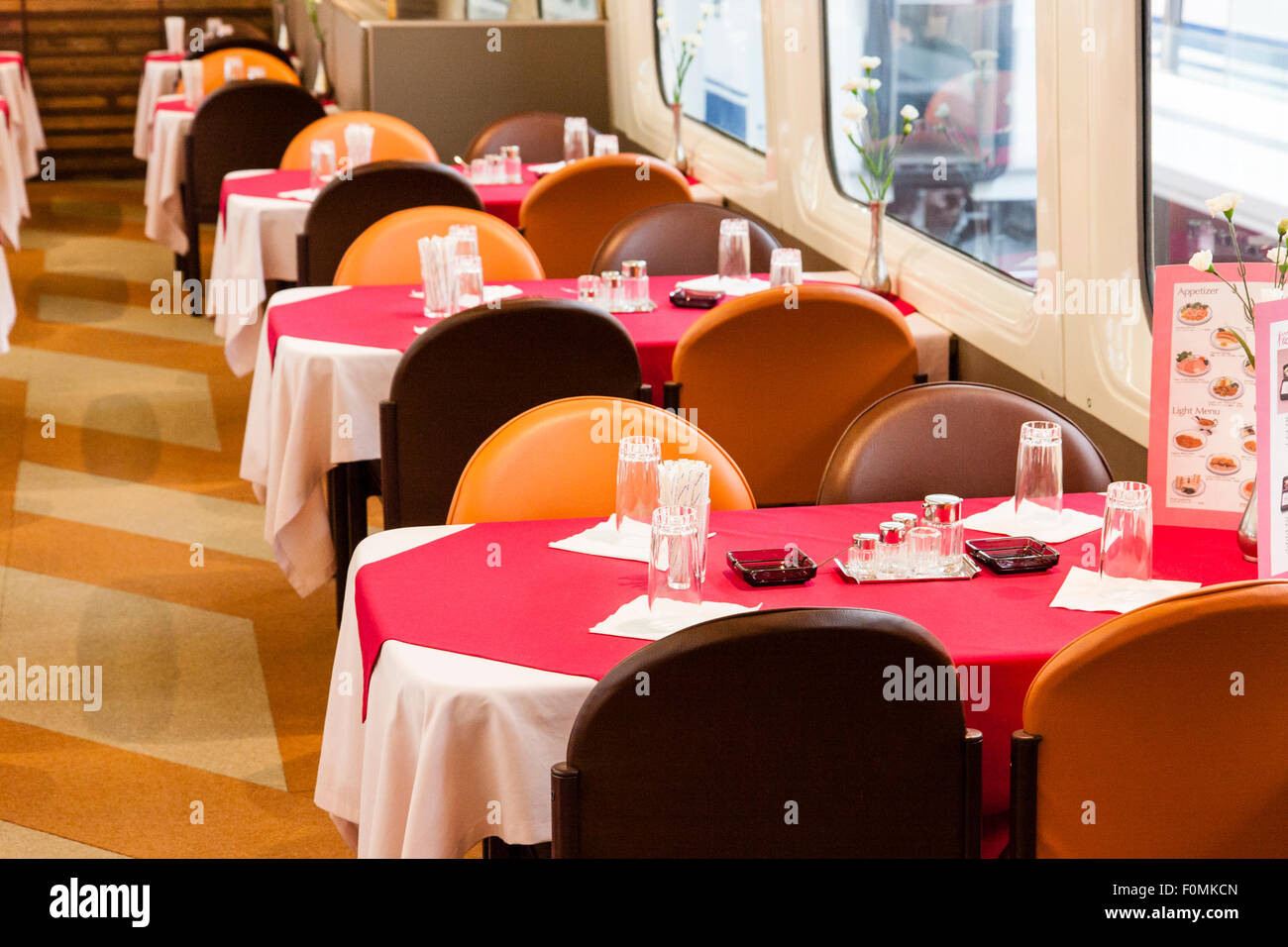 Japan, Nagoya, Railway park. Shinkansen Museum. Shinkansen 100 series ...
