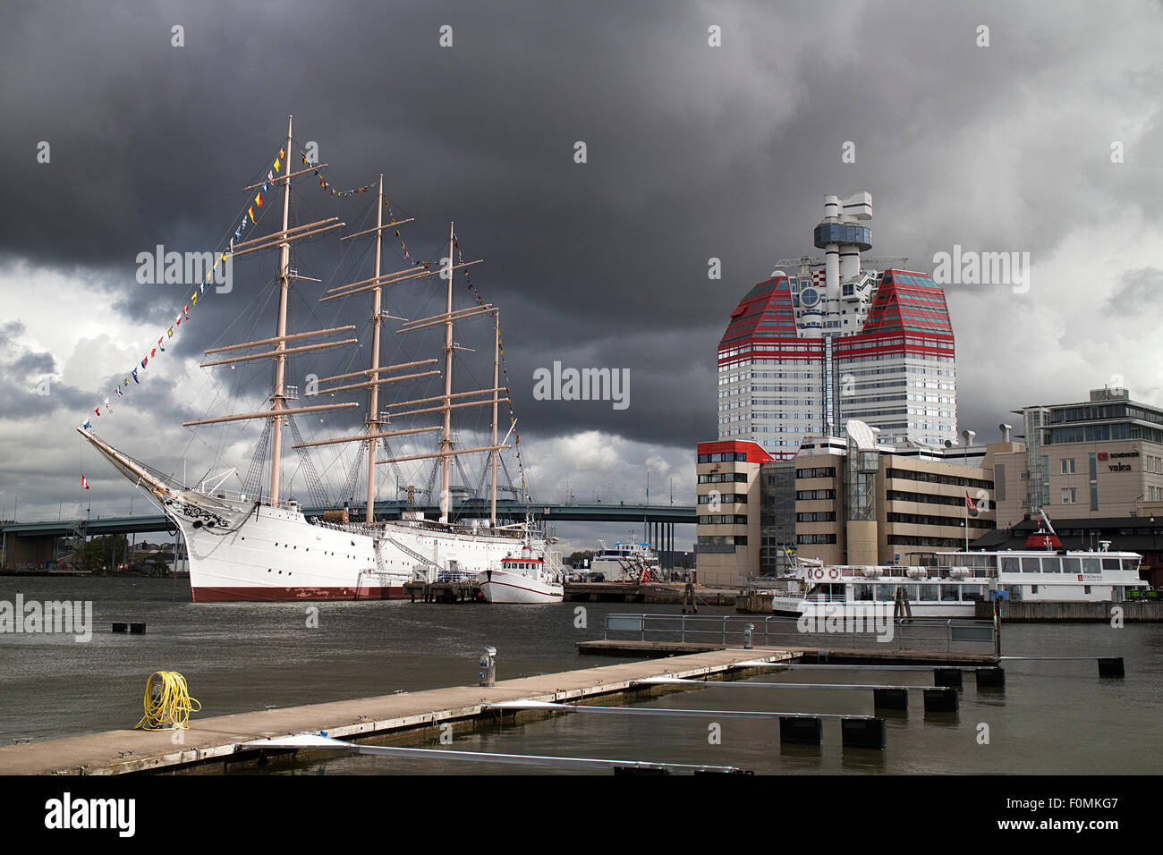 The 'Viking' sailing ship in Gothenburg Harbour Stock Photo - Alamy