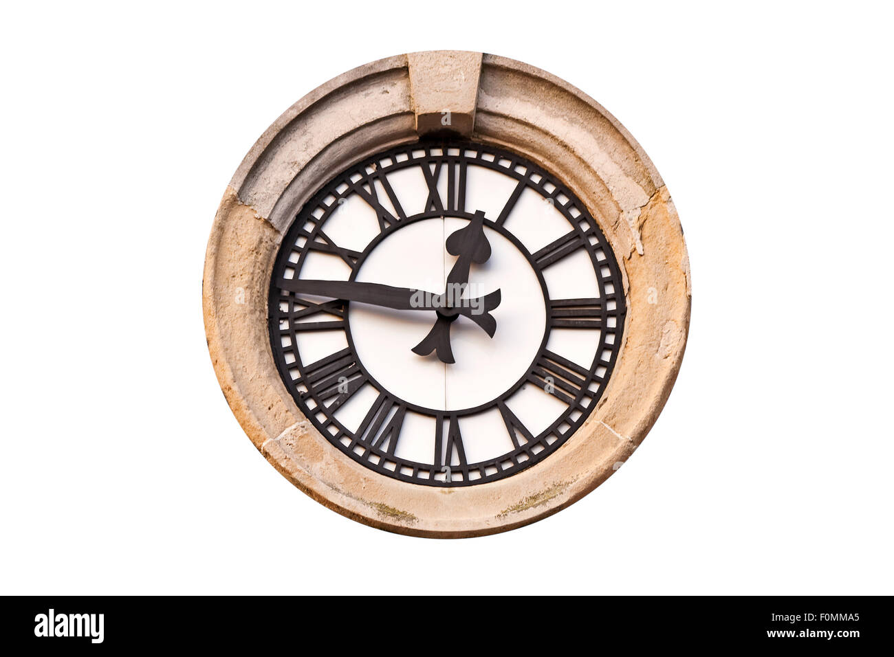 Roman numerals architecture Cut Out Stock Images & Pictures - Alamy