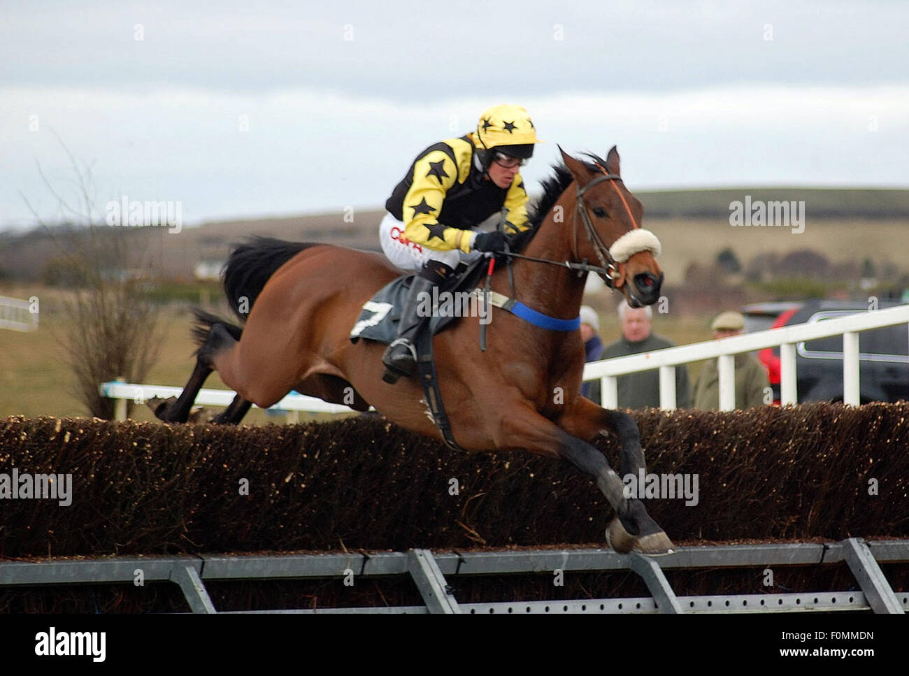 Taken at a Point to Point horse race meeting at Kirkistown, County Down ...