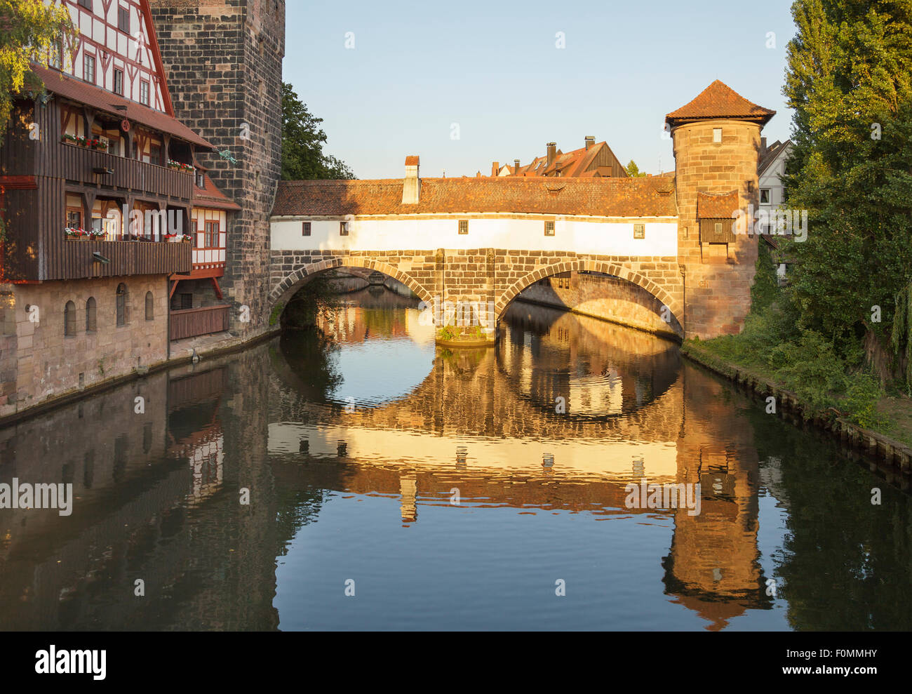 Henkersteg hangmans bridge nuremberg hi-res stock photography and ...