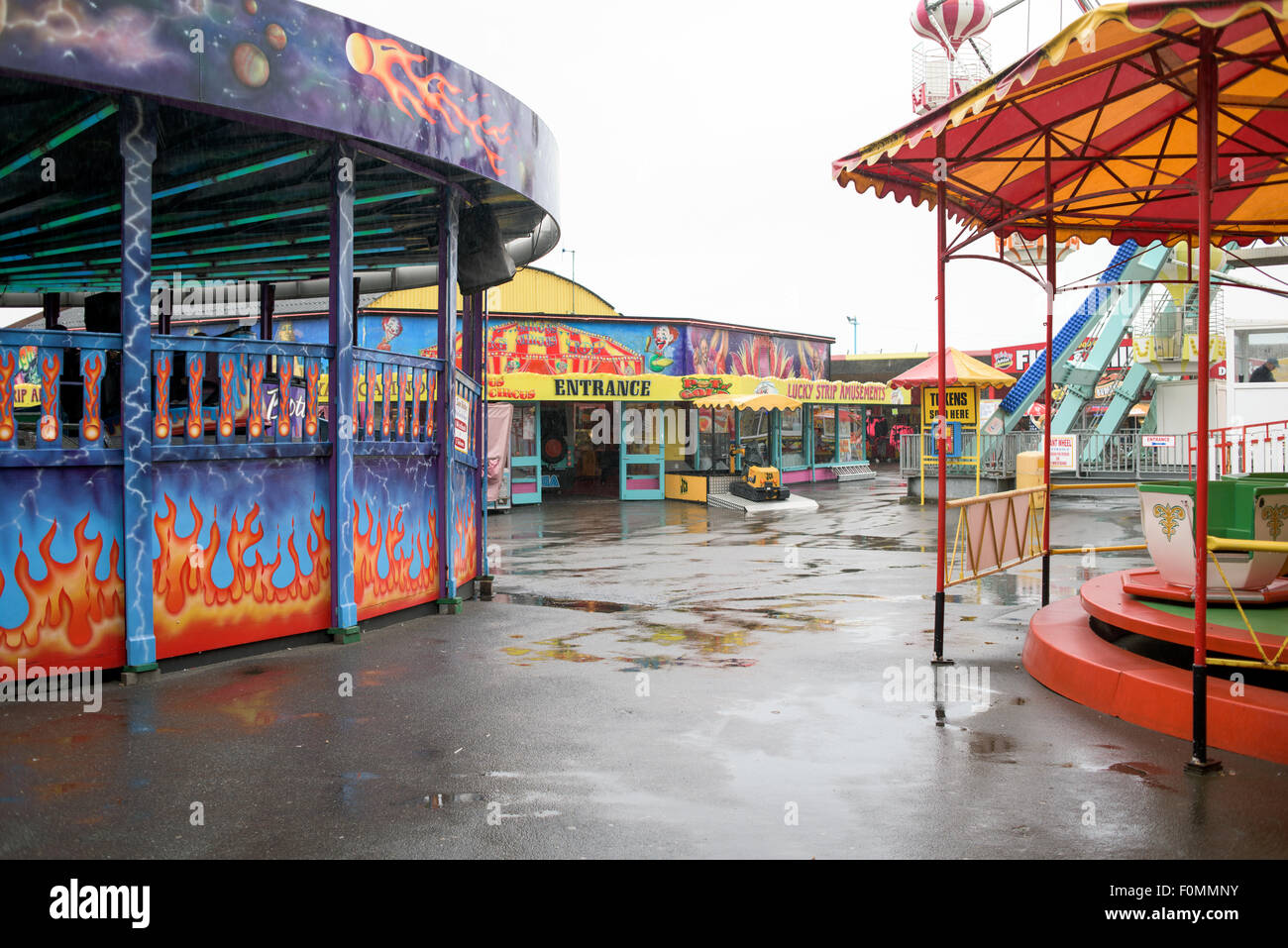 Amusement arcade skegness lincolnshire england hi-res stock photography ...