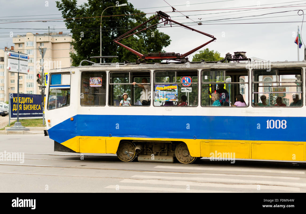 Russia trams transportation hi-res stock photography and images - Alamy