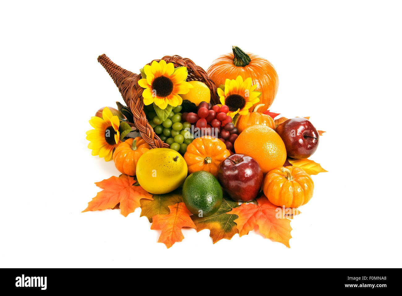 Cornucopia Cut Out Stock Images & Pictures - Alamy