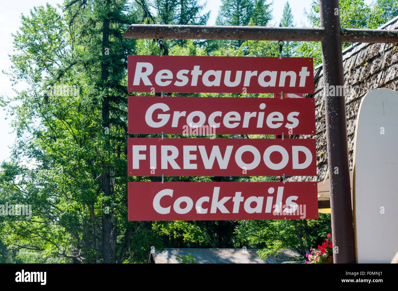 American shop signs hi-res stock photography and images - Alamy
