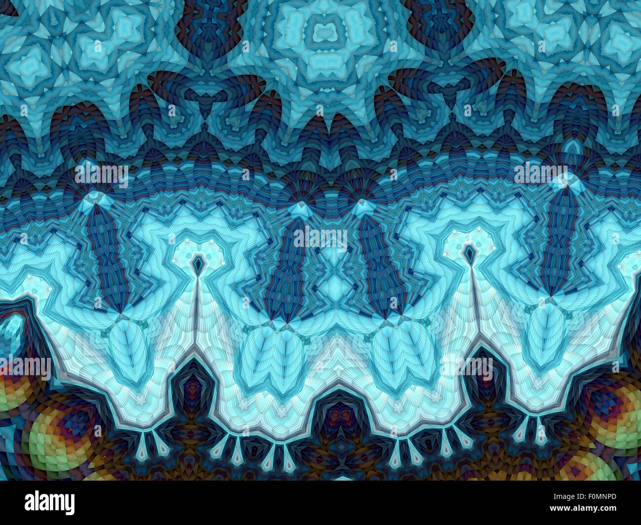 Colorful abstract fractal background Stock Photo - Alamy