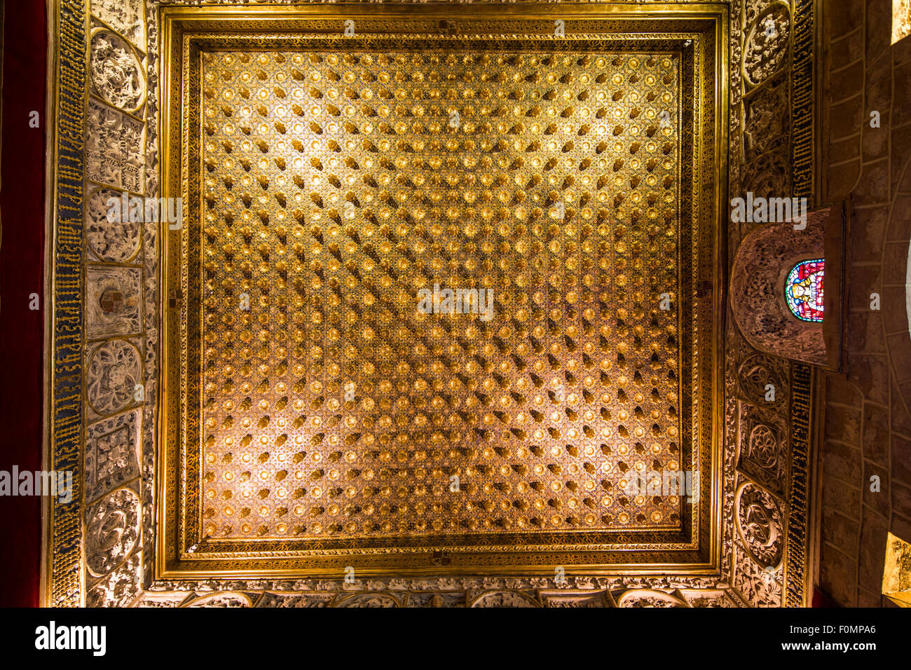 Artesonado ceiling hi-res stock photography and images - Alamy