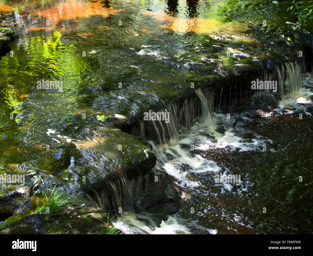 Sunlit waterfall hi-res stock photography and images - Alamy