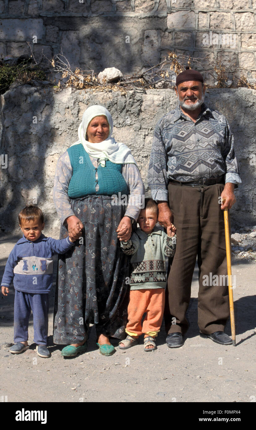 Turkish grandparents and grandchildren Stock Photo - Alamy