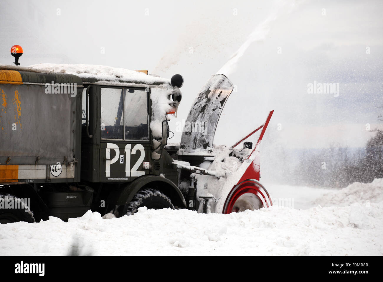 Snowblower Road High Resolution Stock Photography and Images - Alamy
