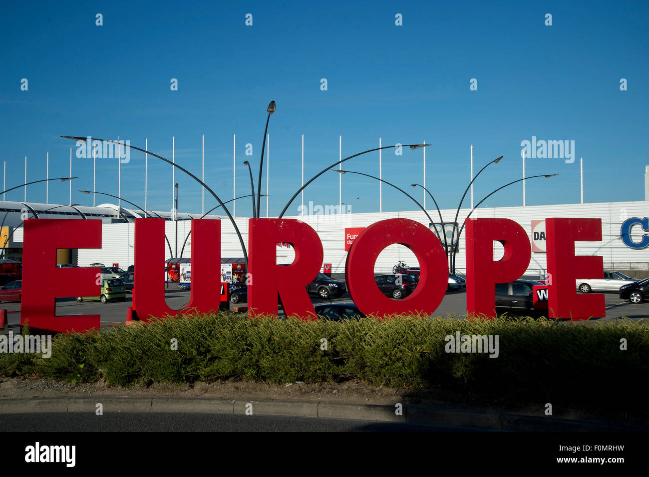 Calais. The Europe Shopping Centre Stock Photo - Alamy