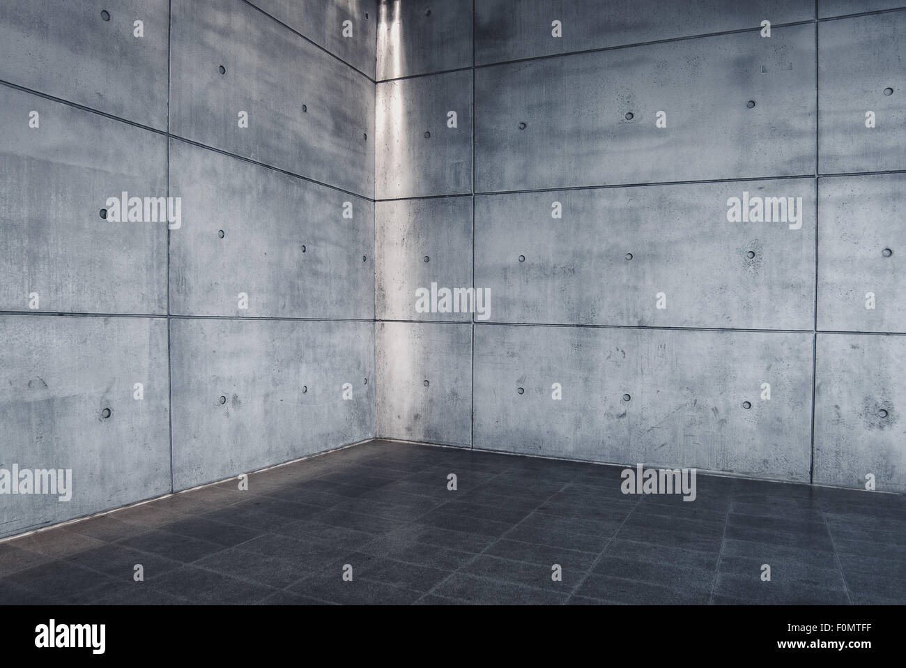 Urban Concrete Background, Modern Empty Interior Space as Backdrop ...