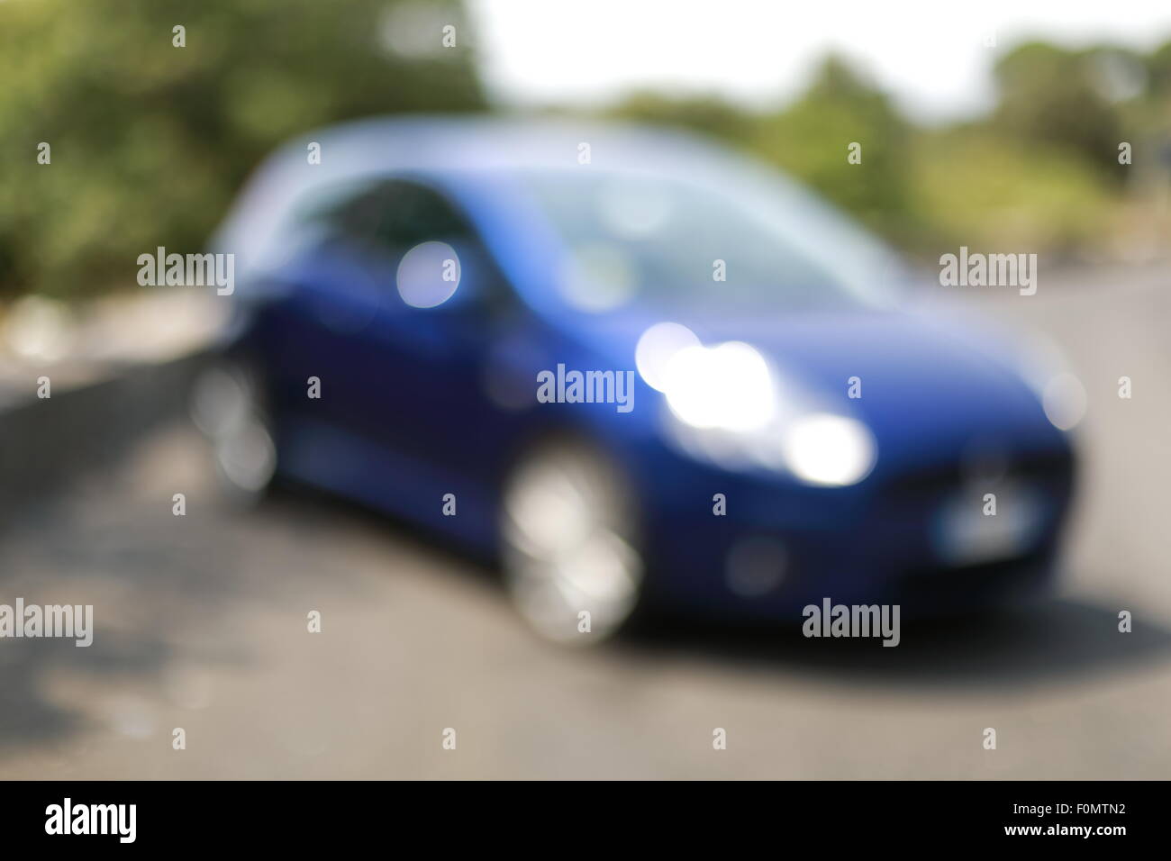 Blurred bokeh traffic on road hi-res stock photography and images - Alamy