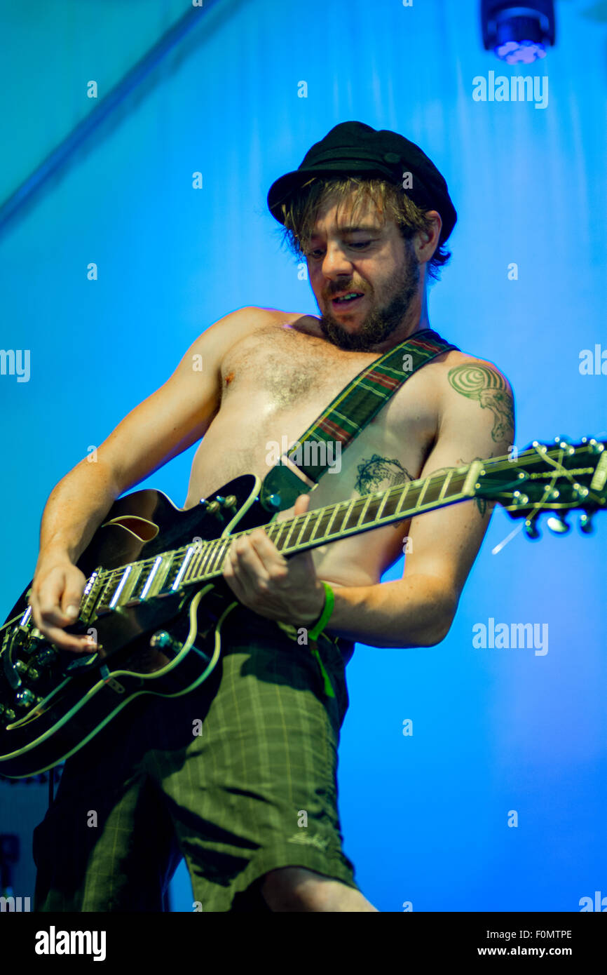 Tankus the Henge at Wickham Festival 080815 Stock Photo - Alamy