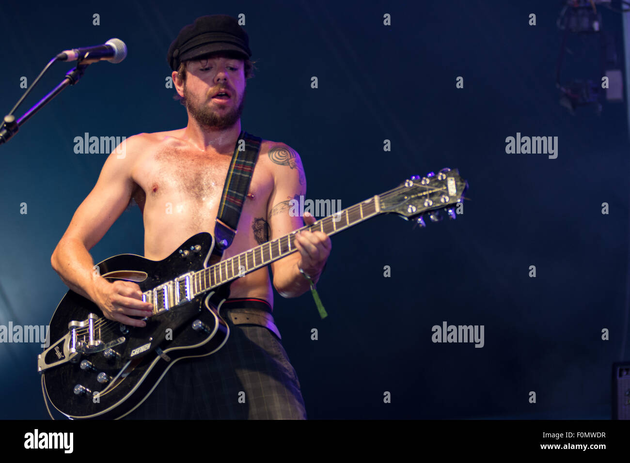 Tankus the Henge at Wickham Festival 080815 Stock Photo - Alamy