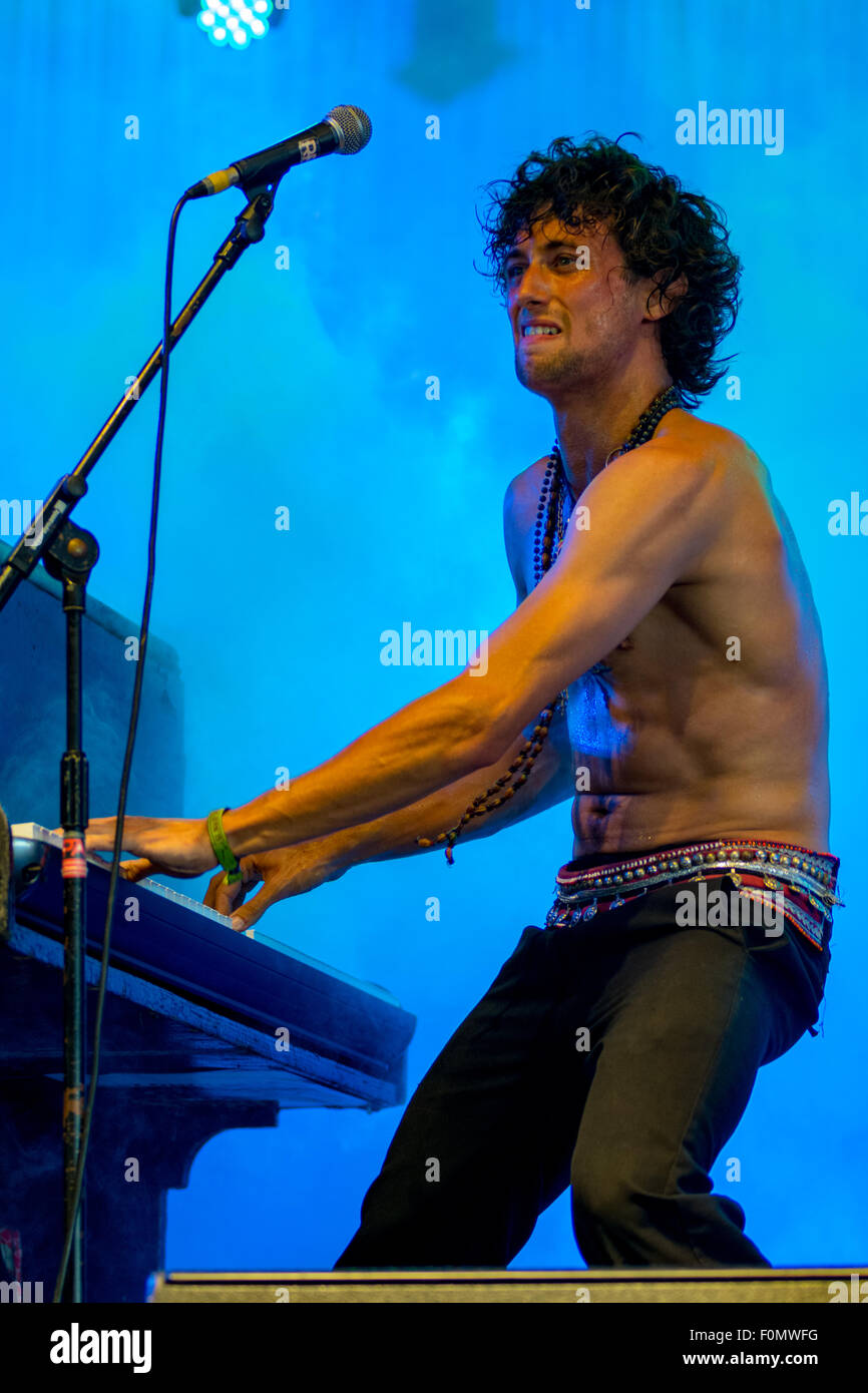 Tankus the Henge at Wickham Festival 080815 Stock Photo - Alamy