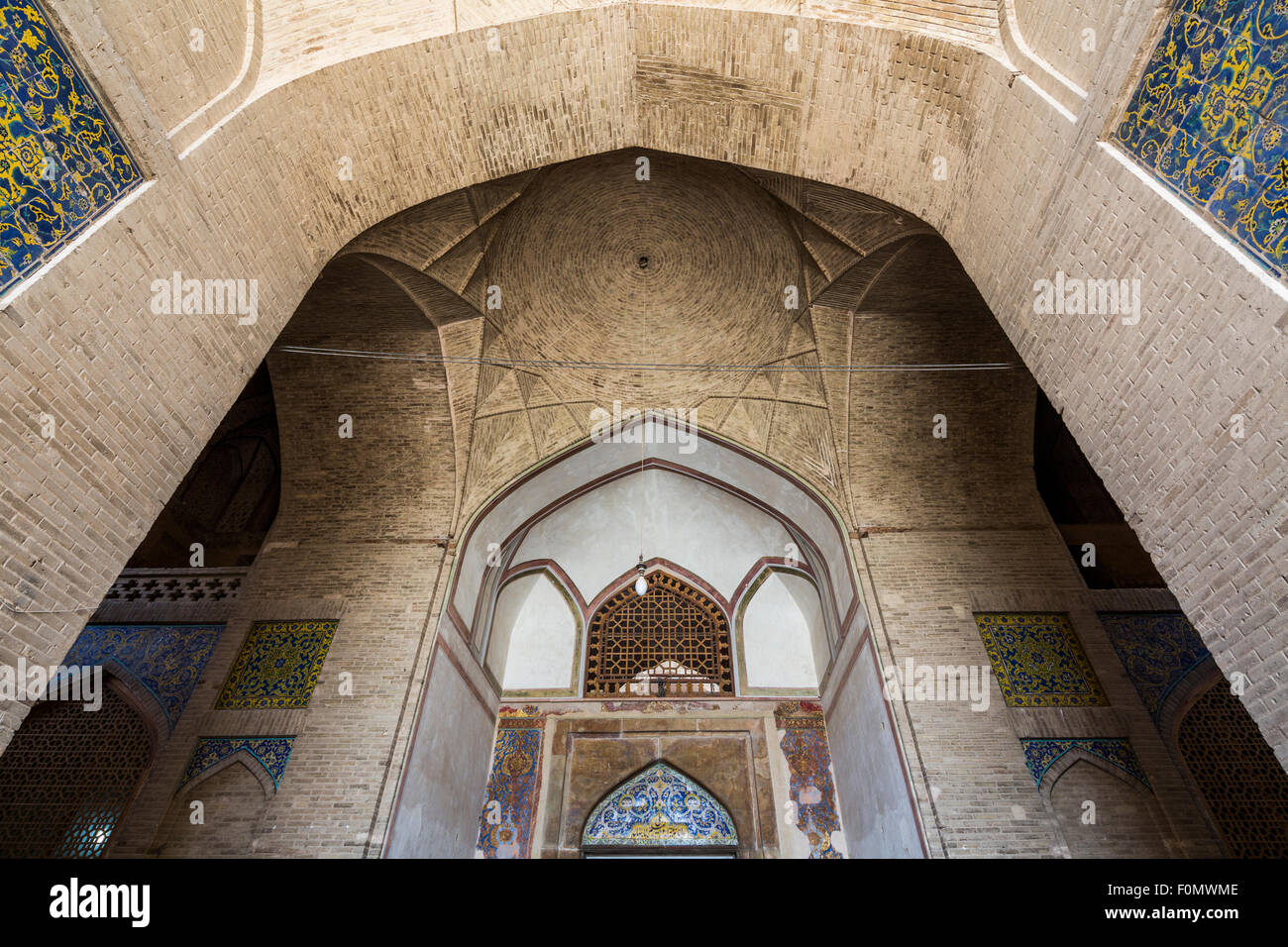 entrance of Ali Qapu, Maidan-i Shah, Isfahan, Iran Stock Photo - Alamy
