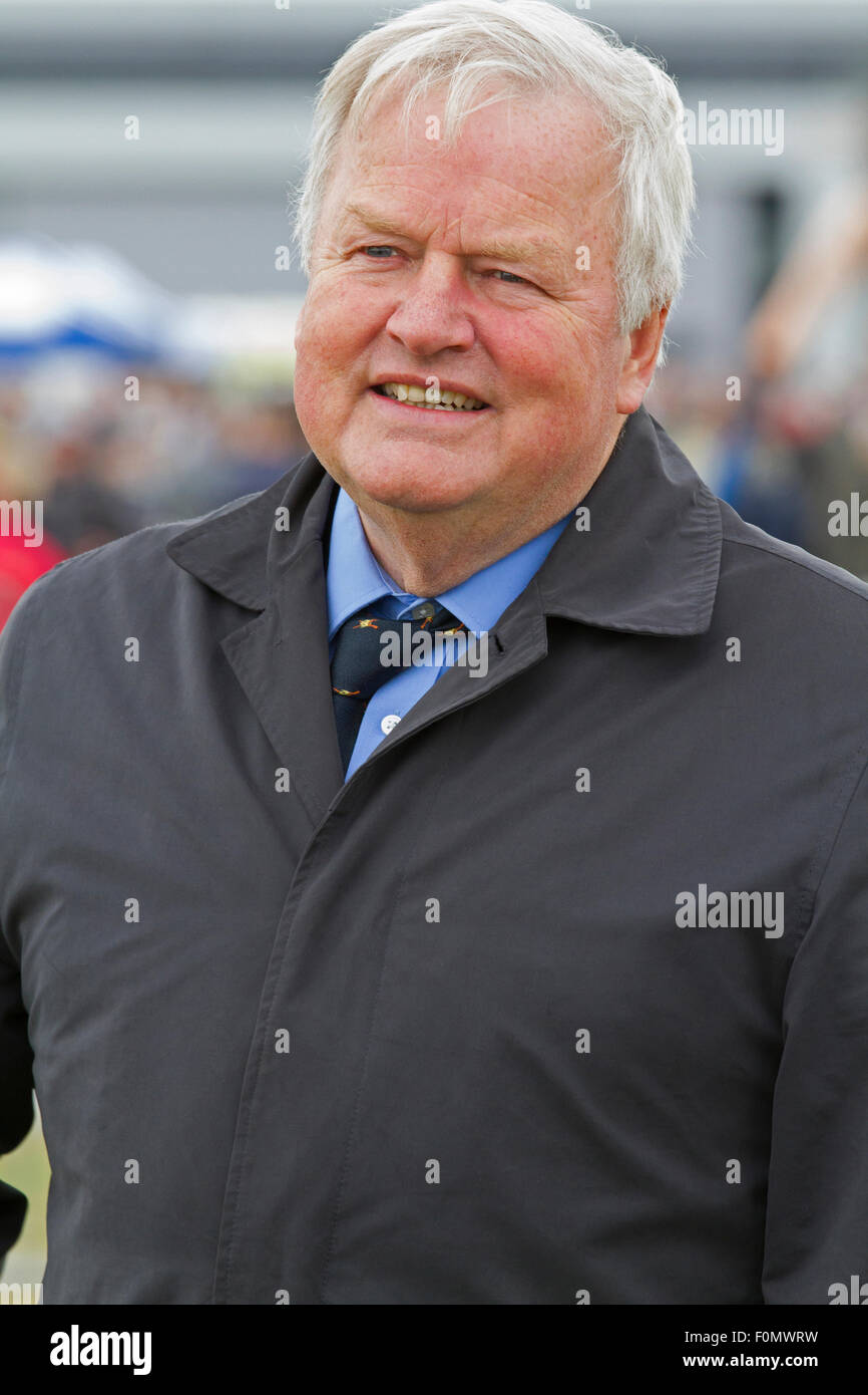 Biggin Hill, UK. 18th August, 2015. Colonel Bob Stewart attends the ...