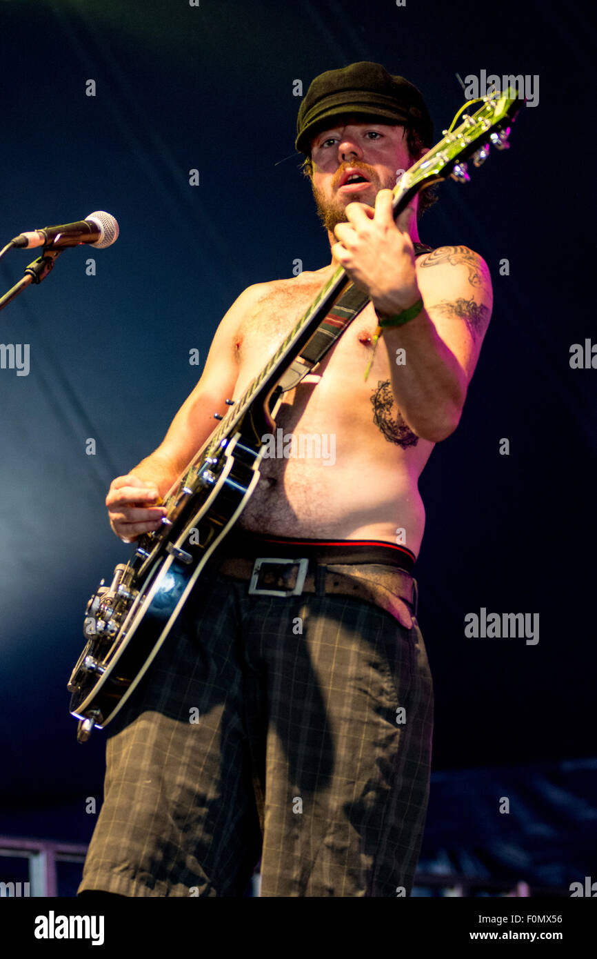 Tankus the Henge at Wickham Festival 080815 Stock Photo - Alamy