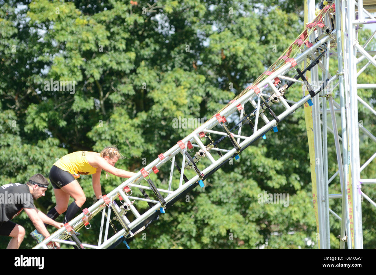 Adrenaline Rush Race Bristol England 2015 Stock Photo - Alamy