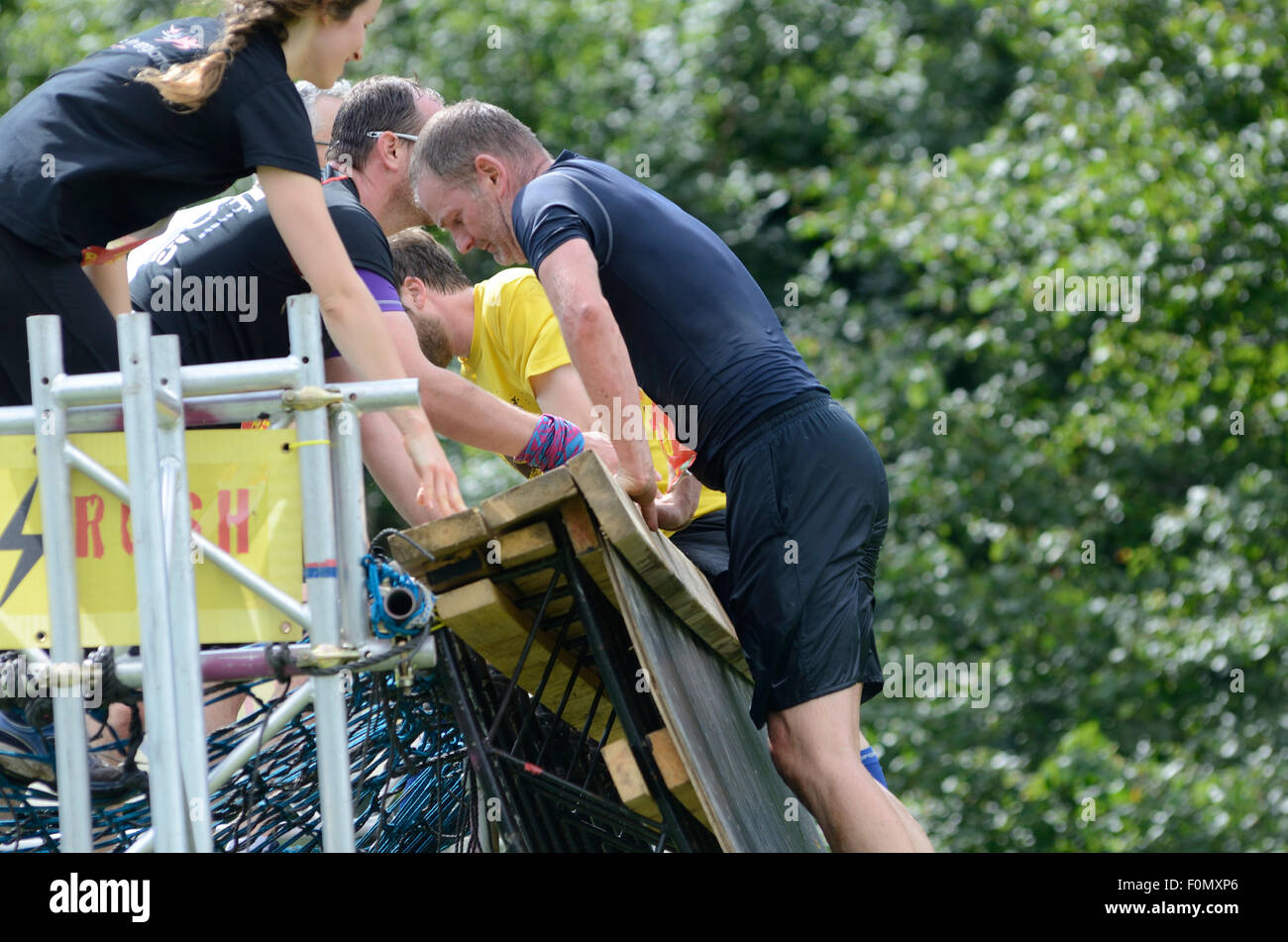 Adrenaline Rush Race Bristol England 2015 Stock Photo - Alamy