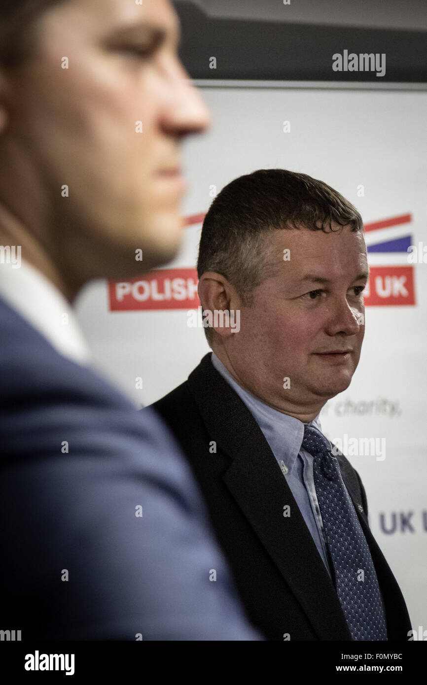 London, UK. 18th August, 2015. Professor Marek Chodakiewicz an American ...